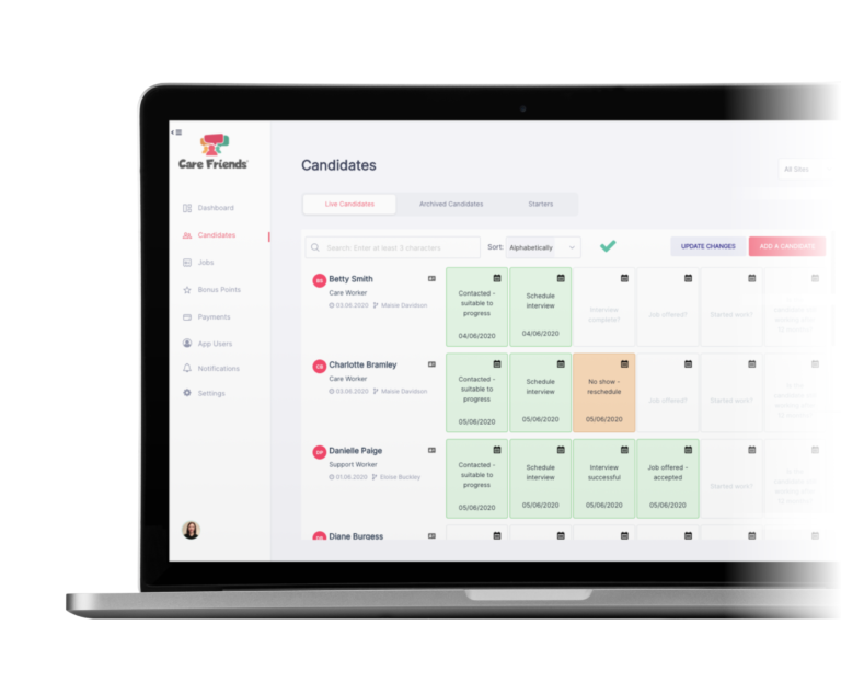 The Employee Referral App for Social Care - Care Friends